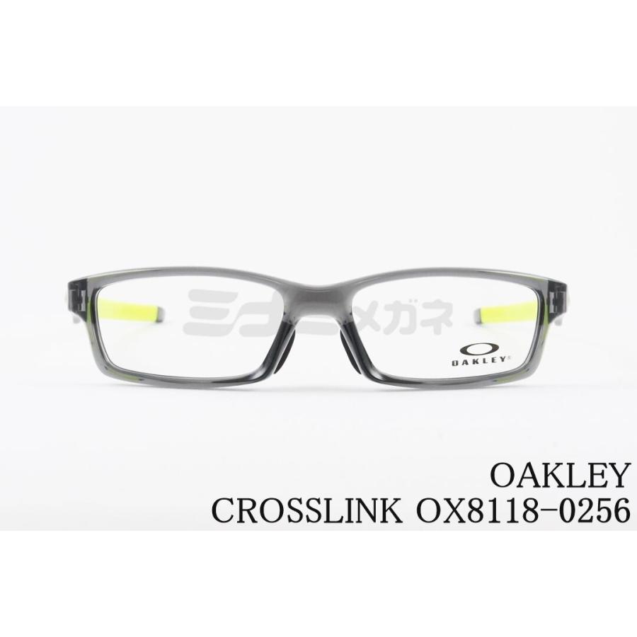 OAKLEY（オークリー） メガネ CROSSLINK（A） OX8118-0256 スクエア アジアンフィットモデル クロスリンクA 正規品 ...