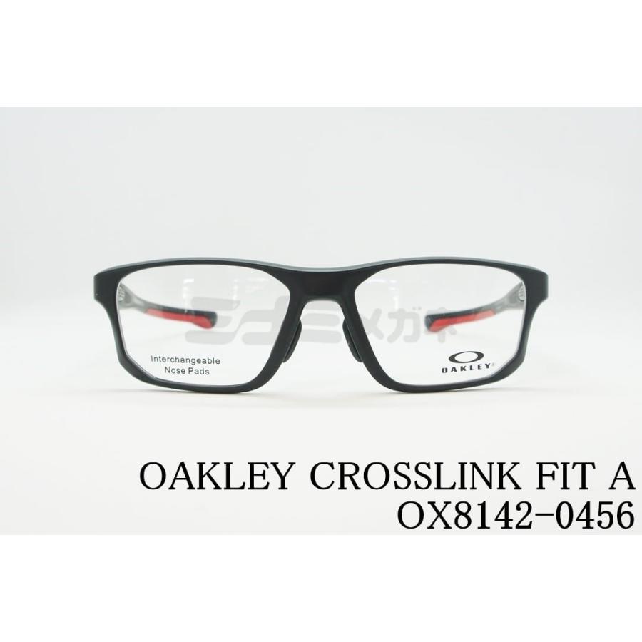 OAKLEY メガネ CROSSLINK FIT A OX8142-0456 スクエア アジアンフィットモデル オークリー クロスリンク ...