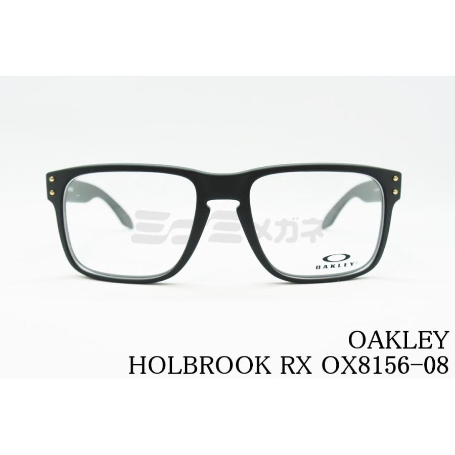 OAKLEY メガネ HOLBROOK RX OX8156-08 ウェリントン ホルブルック オークリー 正規品 : 創業60年～アイウェア ...