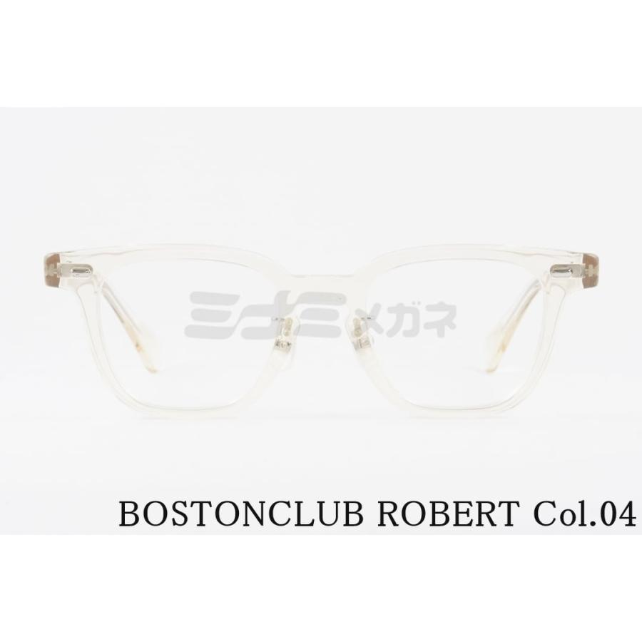 Boston Club BOSTON CLUB クリア メガネ ROBERT Col.04 ウェリントン クラシカル ロバート ボストンクラブ ...