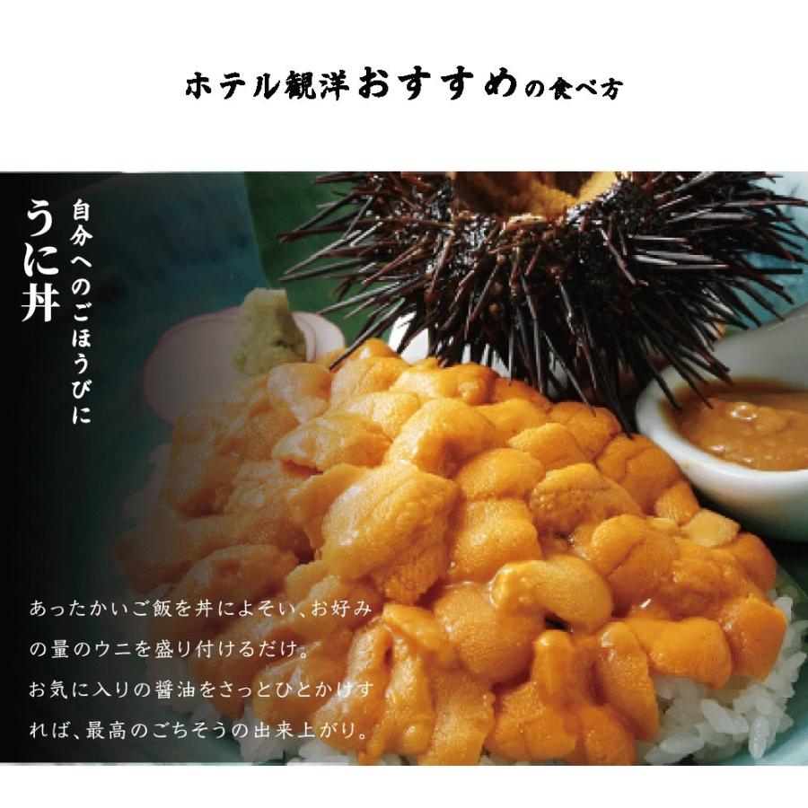 うに お取り寄せ 宮城県産 生うに ウニ 240g 冷蔵 塩水 ミョウバン不使用 無添加 ムラサキウニ 80g 3パック キラキラ ウニ丼 グルメ 南三陸ホテル観洋 : 南三陸 復興ストア ...