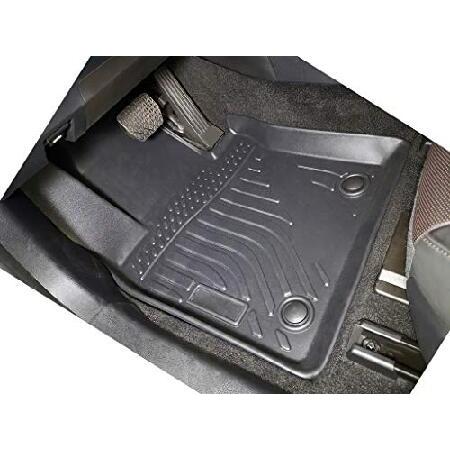 Landrol フロアマット 交換用 マツダ CX-30 CX30 2020 高耐久ライナー ブラック カスタムフィット 全天候保護 ...