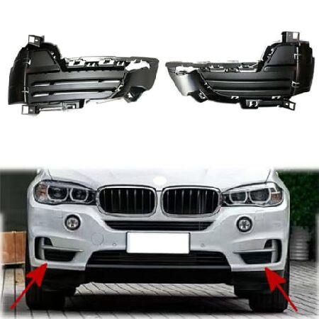 MUNIK フロントフォグライトフレーム L/R BMW X5 (F15) 2014-2018 交換用番号 # 51117307993 ...
