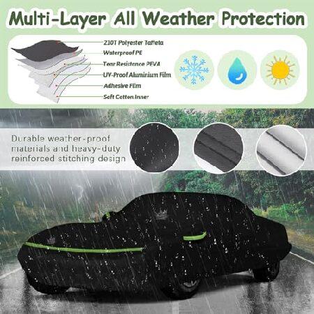 Car Covers for 1968-1982 Corvette C3, 6 Layers 210T Waterproof All ...