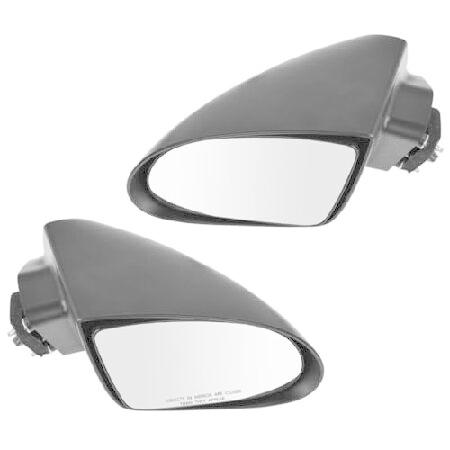 Power Side Mirrors Left ＆ Right Left Paint to Match 2pcs Electrickit ...