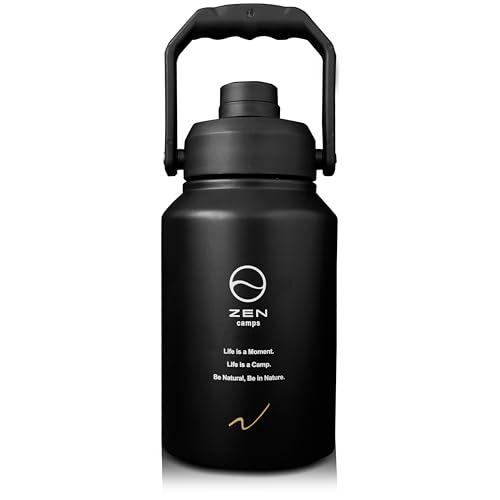 ZEN Camps アイスジャグ アイスコンテナ 保冷 保温 キャンプ アウトドア 真空断熱構造 1.9L 3.8L 口広 (ハーフガロン) : ミナモSTORE - 通販 - Yahoo ...