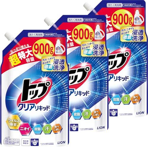 トップクリアリキッドつめかえ用超特大 900g×3個 : ミナモSTORE - 通販 - Yahoo!ショッピング