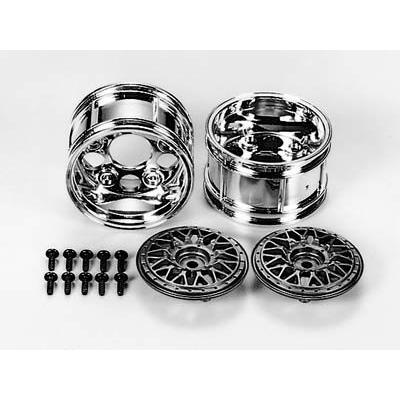 タミヤ SP549 2ピースメッシュホイール ワイド 50549 スペアパーツ : みなと模型 Yahoo!店 - 通販 - Yahoo!ショッピング