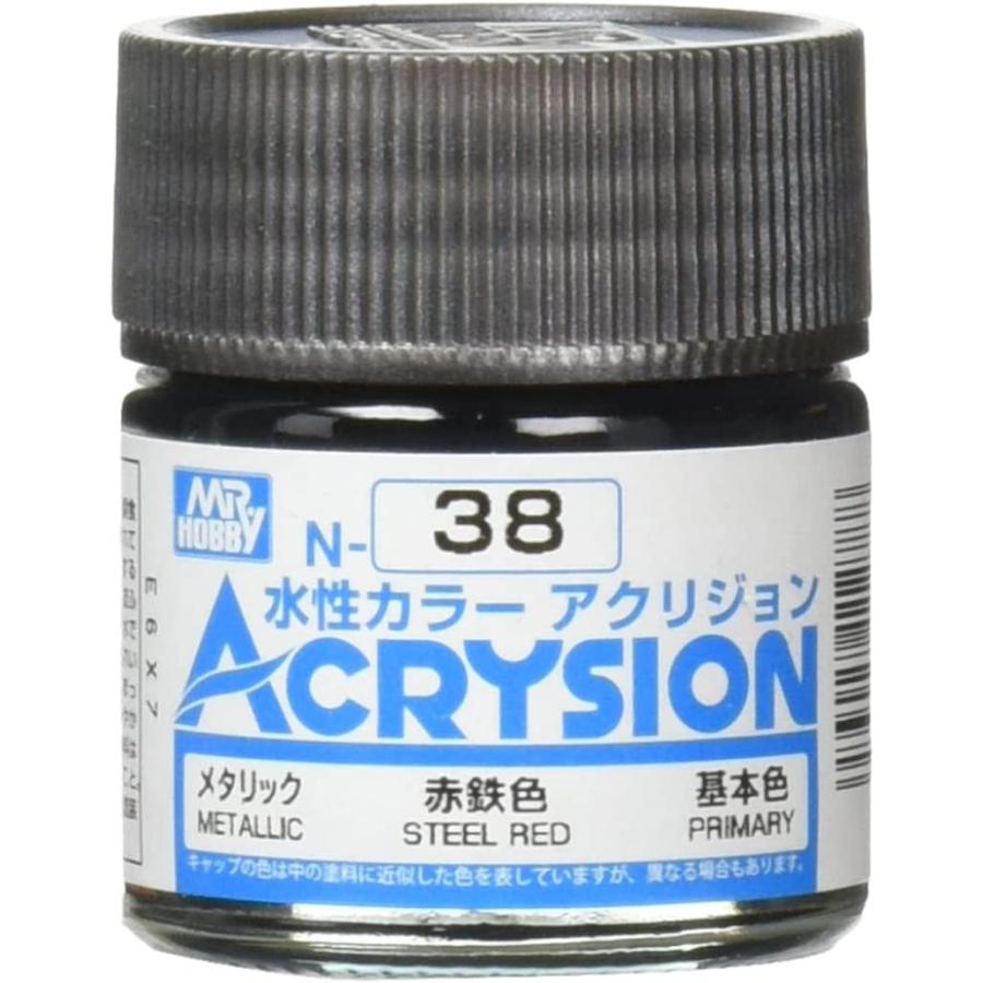 GSI N38 アクリジョンカラ− 赤鉄色 GSIクレオス : みなと模型 Yahoo!店 - 通販 - Yahoo!ショッピング