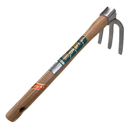 五九郎 #305 ステン片手三本備中 370mm柄付 : ミナトワークス - 通販 - Yahoo!ショッピング