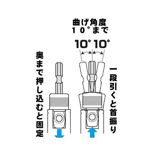 Tajima 【メール便】タジマ(Tajima) タジマソケットADP3FLX TSK-A3F 4975364160874 [先端工具 ドリルアタッチメント ソケット] : ミナトワークス ...