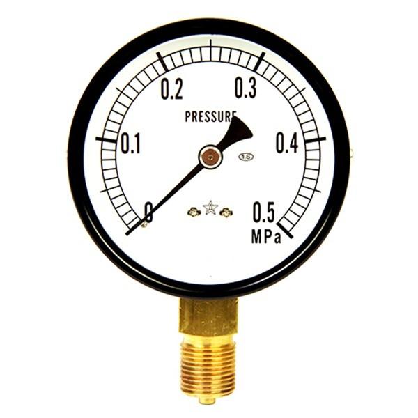 右下精器 汎用圧力計A75 G3／8 S-31 0.5MPA 4977292426350 [エアーツール 圧力計 機器] : fs-0114667 : ミナトワークス - 通販 - Yahoo ...