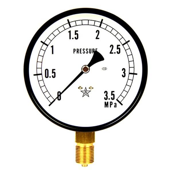 右下精器 汎用圧力計A100 G3／8 S-41 3.5MPA 4977292426084 [エアーツール 圧力計 機器] : ミナトワークス - 通販 - Yahoo!ショッピング