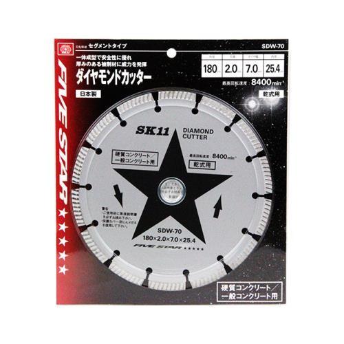 【メール便】SK11 ダイヤモンドカッター セグ SDW-70 4977292311410 [ジスク 両頭アクセサリ ダイヤカッター コンクリート] :fs-0123076:ミナトワークス ...