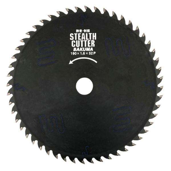 BAKUMA ステルスカッター 190x52P [丸鋸アクセサリ] : md-0000935 : ミナトワークス - 通販 - Yahoo!ショッピング