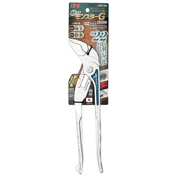 IPS 軽プラ モンスターG LGR-250 [五十嵐プライヤー ペンチ ニッパー] :md-0002886:ミナトワークス - 通販 - Yahoo!ショッピング