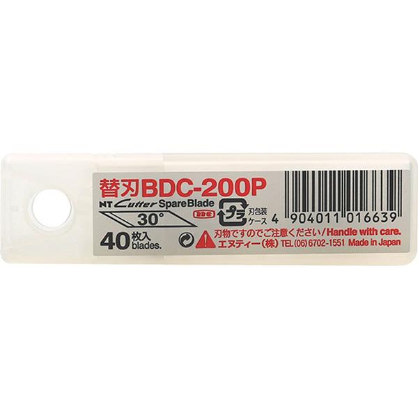 NT Cutter 【メール便】NT 替刃デザインD 30° 40枚 BDC-200P [金切鋏 カッター] : ミナトワークス - 通販 ...