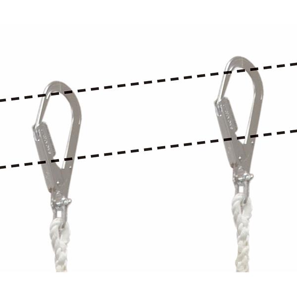 長谷川工業 蛍光避難はしご BPC-6 (使用長さ5.30m/最大使用重量200kg/テラス用フックタイプ) : ミナトワークス - 通販 - Yahoo!ショッピング