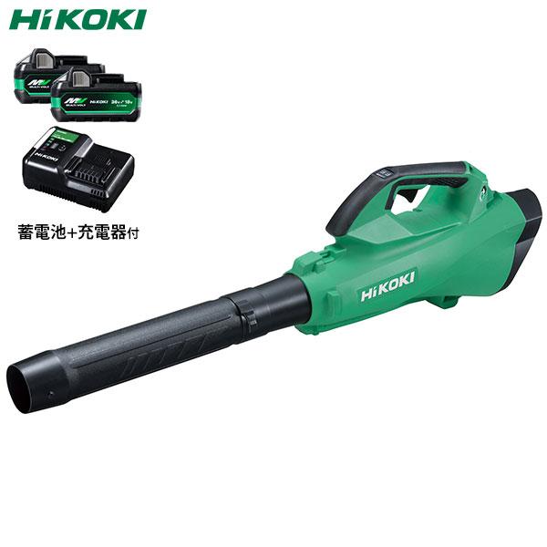 日立（HITACHI） HiKOKI 36Vコードレスブロワ RB36DA(2XPZ) (バッテリー2個＋充電器付き) : ミナトワークス ...