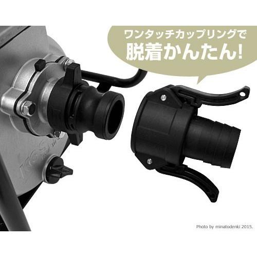 工進 3インチ エンジンポンプ KH-80P 《4mサクションホース付き 工進 3インチ エンジンポンプ KH-80P 《4mサクションホース付き