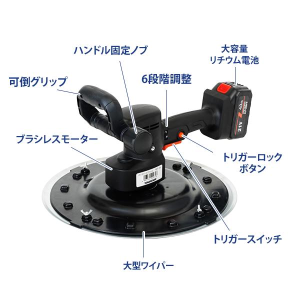 友定建機 バッテリートロウェル TBT-38 (伸縮ハンドル/バッテリー2個付き) [TOMOSADA 充電式 トロウェル 機械ごて 機械ゴテ コンクリート] : ミナトワークス - 通販 ...