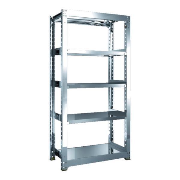 TRUSCO中山 TRUSCO SM3型SUS棚 900X471XH1800 5段 単体 SM36355 [SM3-6355][r22][s9 ...