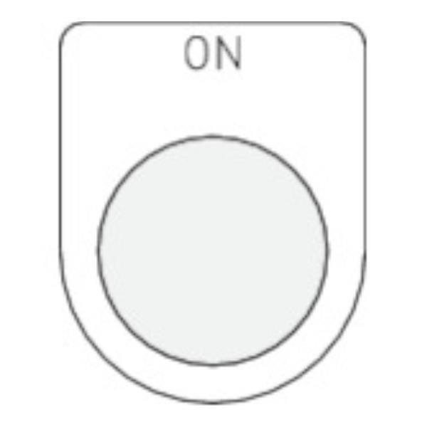 IM 押ボタン/セレクトスイッチ(メガネ銘板) ON 黒 φ30.5 P305 [P30-5][r20][s9-010] : ミナトワークス ...