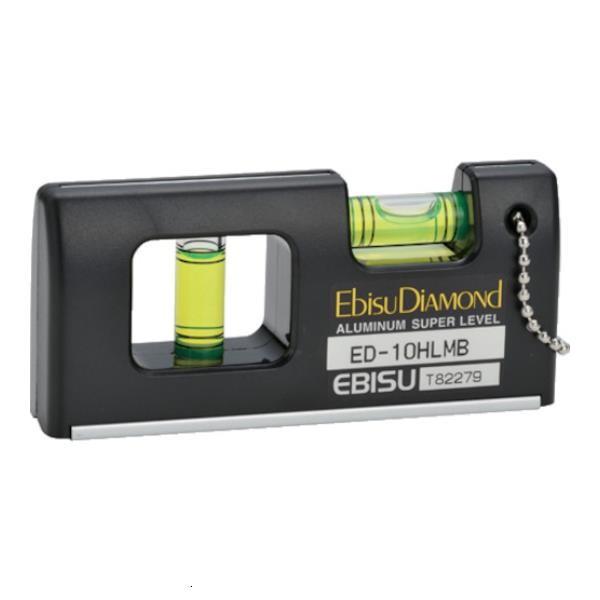 エビスダイヤモンド 磁石付ハンディーレベルー2 ブラック ED10HLMB [ED-10HLMB][r20][s9-010] : ミナト ...