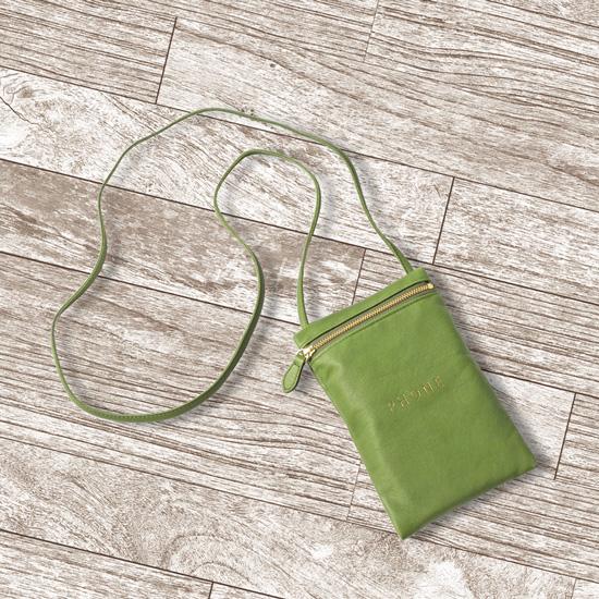 SiiLo / シーロ Word Phone Shoulder 51007 スマホショルダー スマホケース 牛革 日本製 : ミナトガワラヂヲ ...