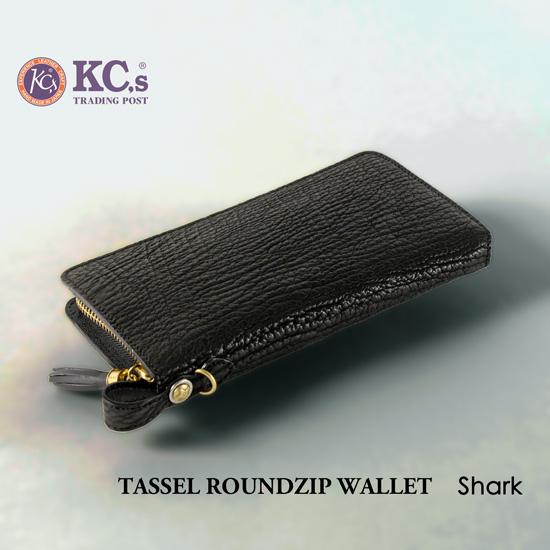 KC,s KCs / ケイシイズ タッセルラウンドジップウォレット シャーク KRW010A : minatogawaradio Yahoo!ショップ - 通販 - Yahoo!ショッピング