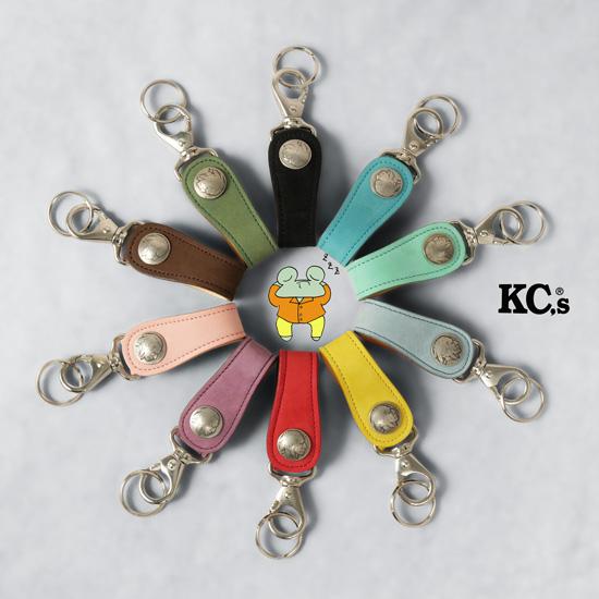 KC,s KCs / ケイシイズ 5セントキーリング ヌバック ksk502 : ミナトガワラヂヲ Yahoo!店 - 通販 - Yahoo!ショッピング