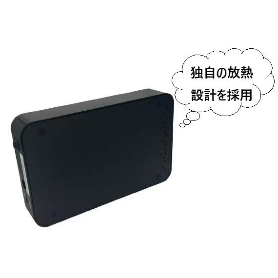IRIE（FFF SMART LIFE CONNECTED） 外付けハードディスク 8TB MAL38000SA-T72 テレビ録画 データー保存 Windows10 USB3.0対応 FFF ...