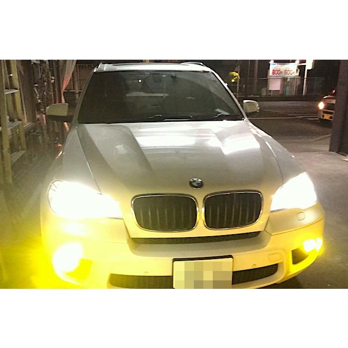 みね商店 BMW X5 E70／キャンセラー内蔵 LEDフォグランプ／LED 7035 CSP／12000lm（6000K・3000K）BMW ...