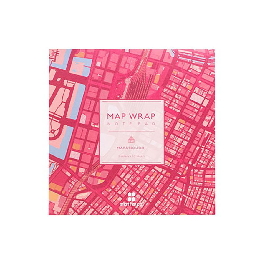 ゼンリン ノートパッド MAP WRAP NOTEPAD 丸の内 8BC039H0A : Mini-s - 通販 - Yahoo!ショッピング