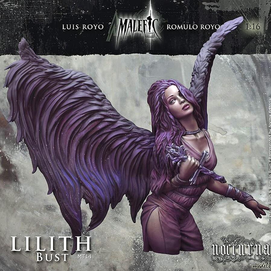 リリス LILITH 1/16バスト（全高95mm）[NM-MT14] :NM-MT14:ミニチュアパーク - 通販 - Yahoo!ショッピング