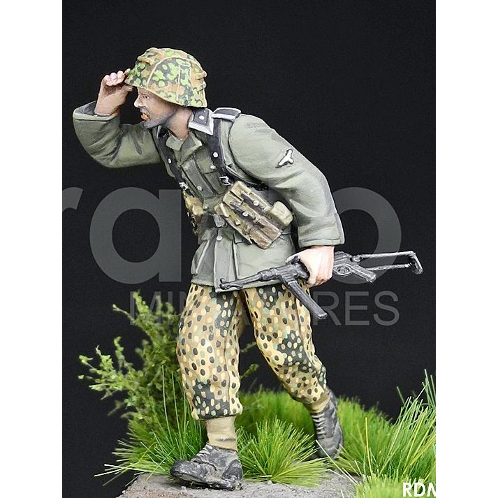 「砲火の下」 ドイツ軍 第5SS装甲師団 SS伍長 ポーランド 1944年 Under fire / W-SS Uscha. 5.SS-Pz ...