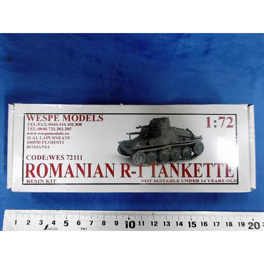 ルーマニア軍 R-1タンケッテ ROMANIAN R-1 TANKETTE 1/72 :WES-72-R028:ミニチュアパーク - 通販 ...