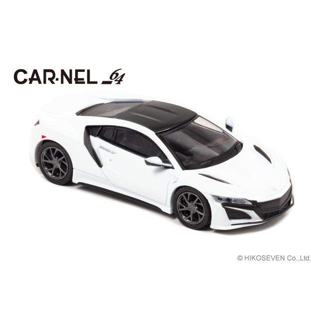 CARNEL CN640022 ホンダ NSX (NC1) 2019 130R White ※999台限定・1/64スケール : ミニカー ...