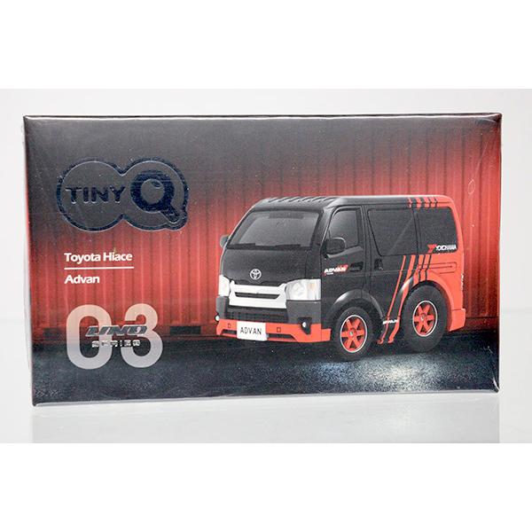 TinyQ TinyQ-03-S10 トヨタハイエースADVAN ※約1/64スケール : ミニカーショップケンボックス - 通販 - Yahoo!ショッピング