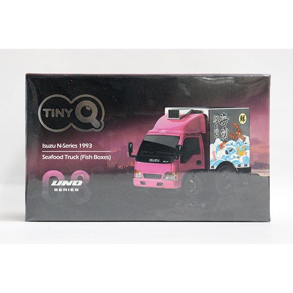 TinyQ TinyQ-08-S8 いすゞ N-Series 1993 Seafiid Truck(Fish Boxes) ※約1/64スケール : ミニカーショップケンボックス - 通販 ...
