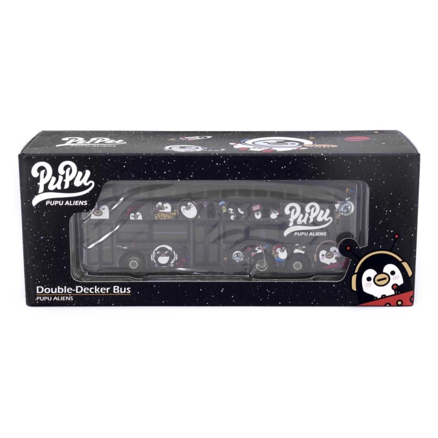 Tiny PUPU002 Double-Decker Bus PUPU ALIENS※新品未開封 ※約1/64スケール : ミニカーショップ ...