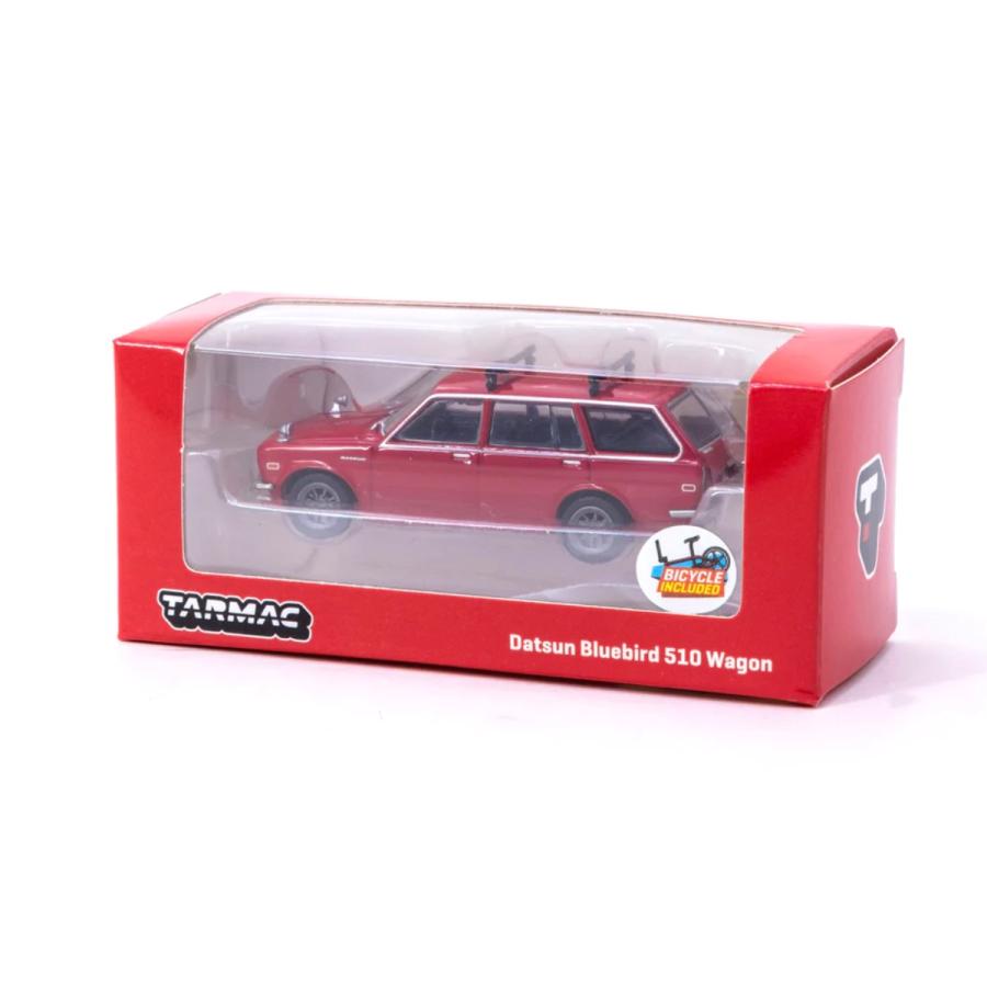 Tarmac Works T64G-026-RE ダットサン ブルーバード 510 ワゴン Tarmac Works T64G-026-RE ダットサン ブルーバード 510 ワゴン