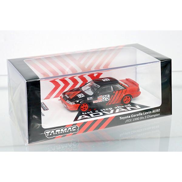 TARMAC WORKS T64-036-90JTC25 トヨタ カローラレビンAE92 JTCC 1990 Div.3 Champion ...