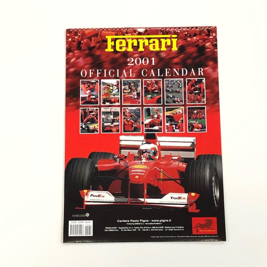 Ferrari（フェラーリ） Ferrari 2001 オフィシャル カレンダー : ミニマルヤマ - 通販 - Yahoo!ショッピング
