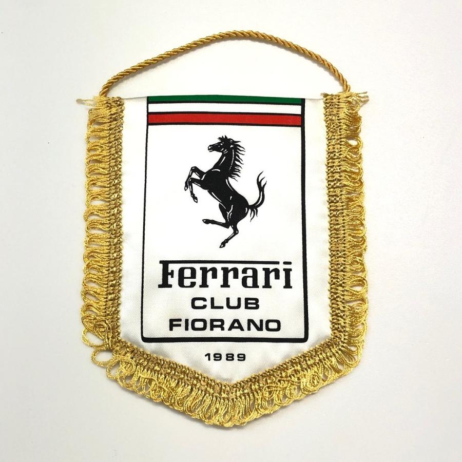 Ferrari 現品 Ferrari CLUB FIORANO 1989 フラッグ : ミニマルヤマ - 通販 - Yahoo!ショッピング