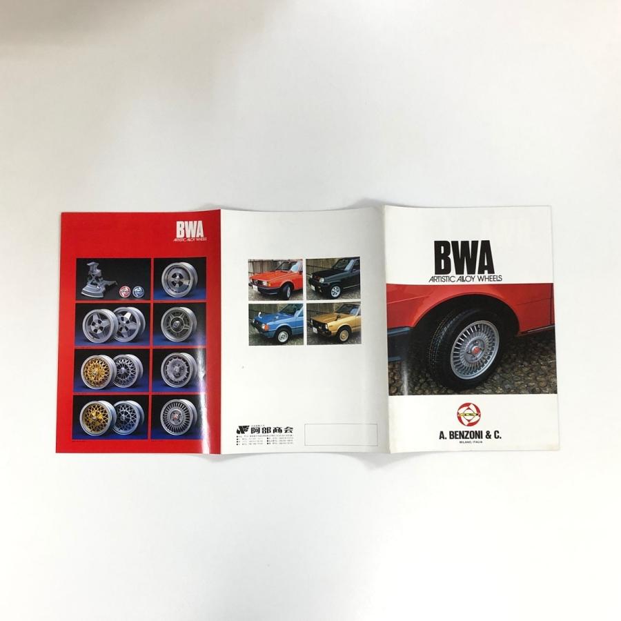 現品 BWA ARTISTIC ALLOY WHEELS カタログ : b9227 : ミニマルヤマ - 通販 - Yahoo!ショッピング