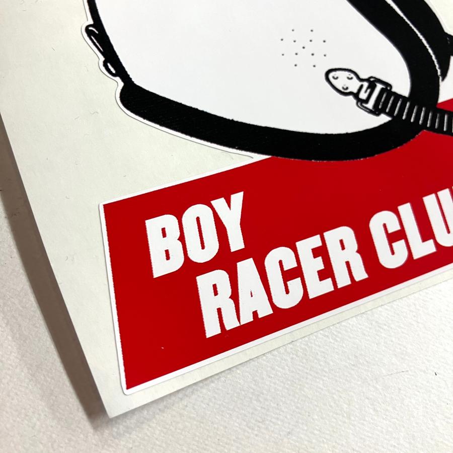 BOY RACER CLUB ステッカー : bb10056 : ミニマルヤマ - 通販 - Yahoo!ショッピング