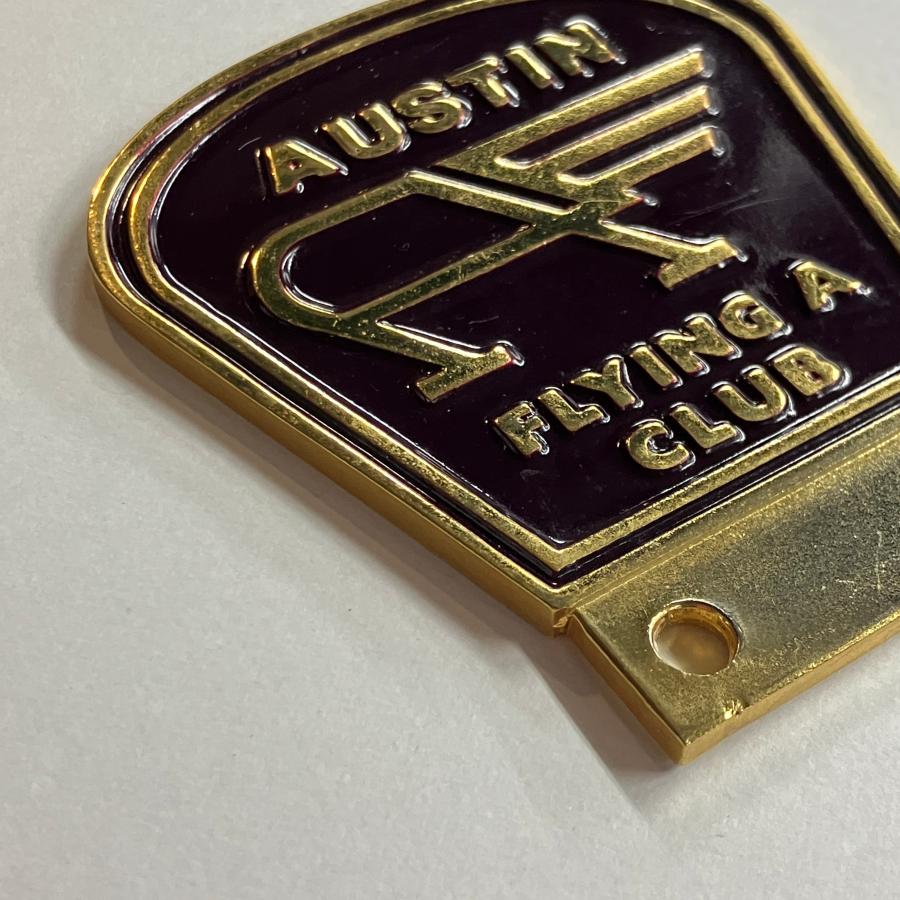 現品 AUSTIN FLYING CLUB プレートエンブレム : ミニマルヤマ - 通販 - Yahoo!ショッピング