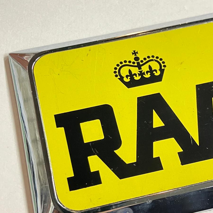 現品 RAA カーエンブレム : ミニマルヤマ - 通販 - Yahoo!ショッピング