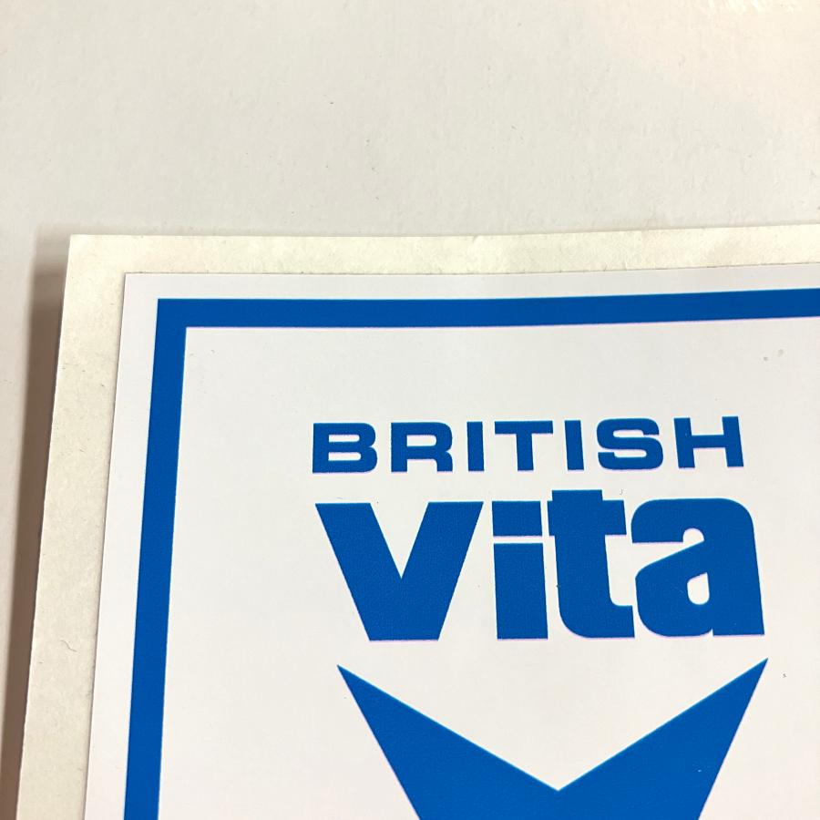 BRITISH VITA RACING ステッカー : ミニマルヤマ - 通販 - Yahoo!ショッピング